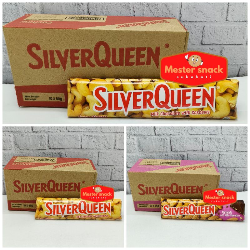 Jual Silver Queen (1 box isi 10 pcs) | Shopee Indonesia