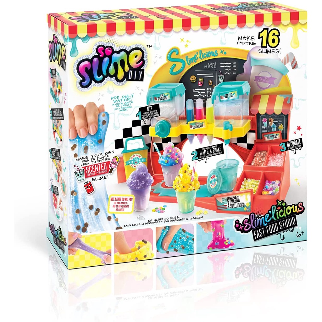 Jual So Slime DIY Slimelicious Fast Food Factory | Shopee Indonesia
