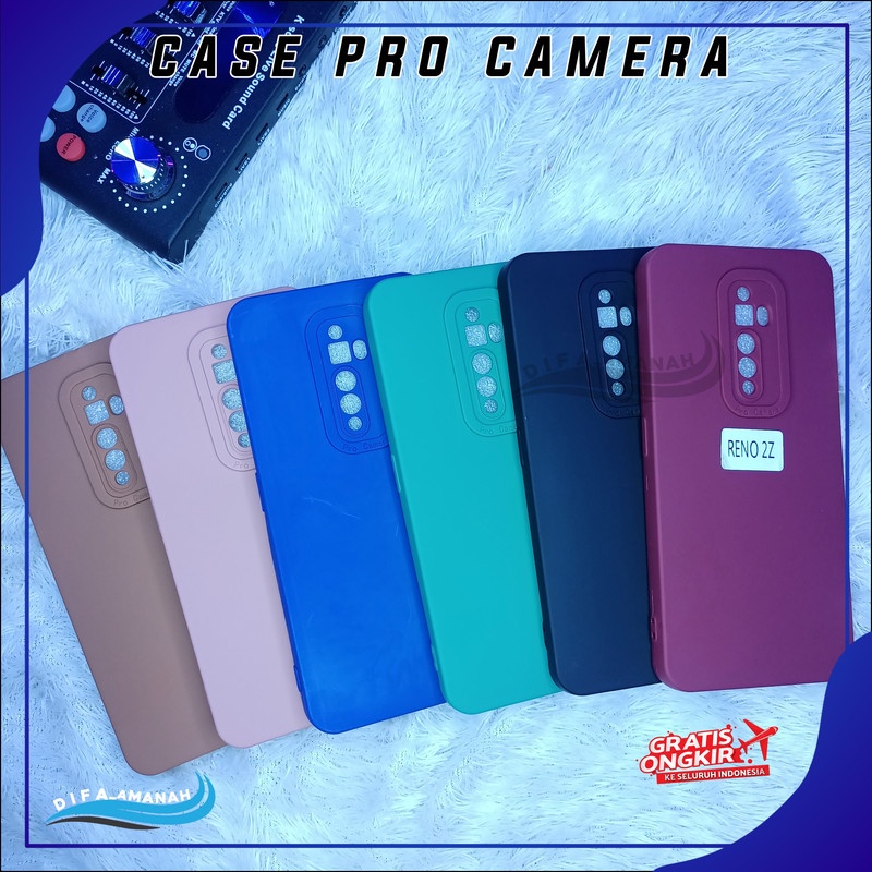 Jual OPPO RENO 2Z RENO 2F SILICON WARNA MACARON / CASE PRO CAMERA DOVE MATTE COLOUR CHOICE CASE ...