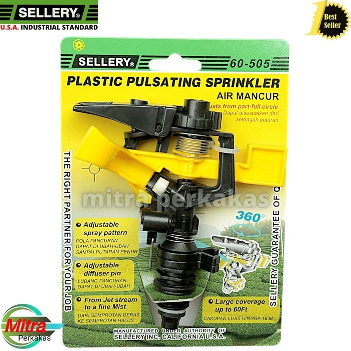Jual Sprink Sprinkler Pvc Sellery 60-505 Taman Air Sprinkle Springkel ...