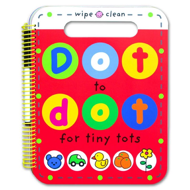 Jual Wipe Clean Dot to Dot for Tiny Tots (includes wipe-clean pen ...