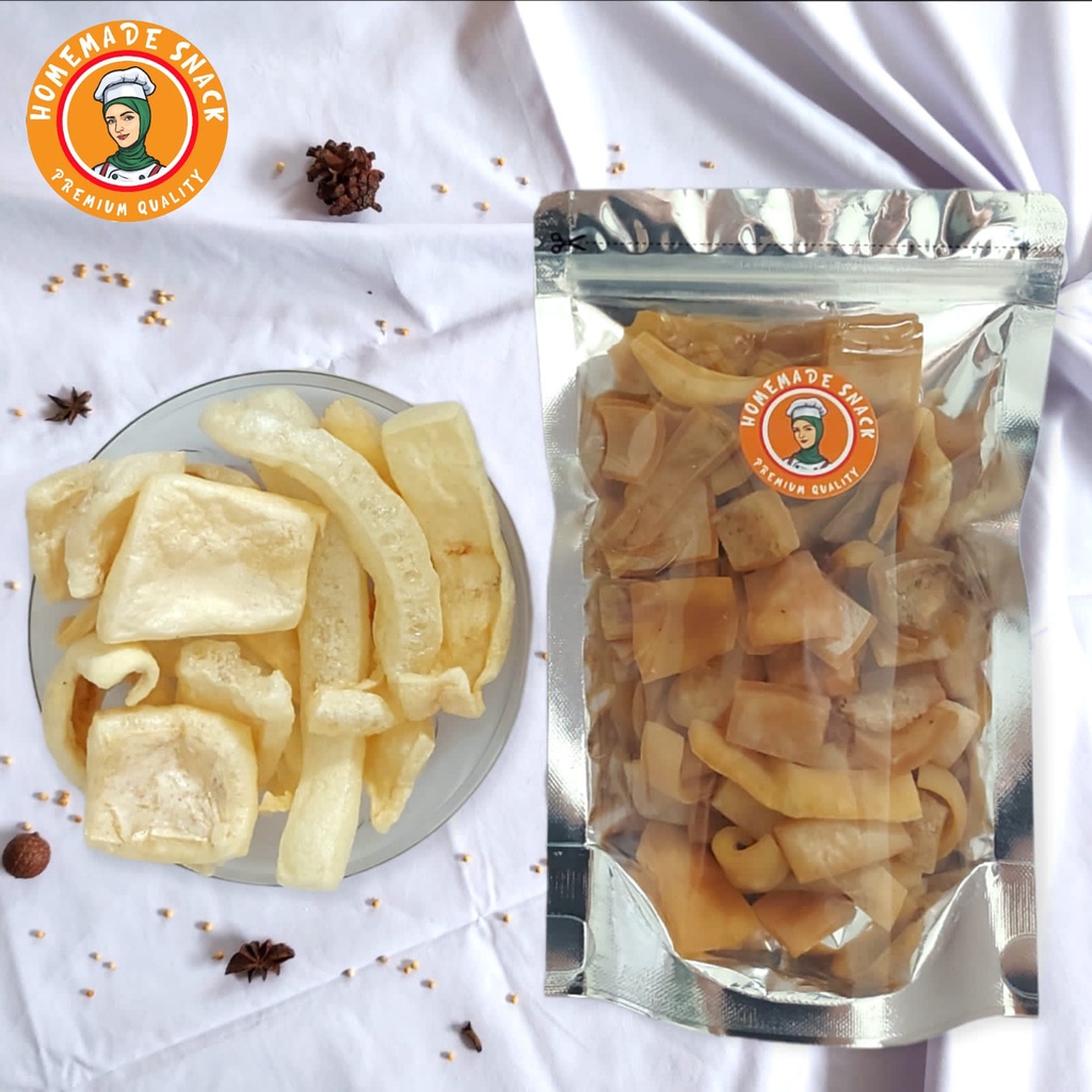 Jual Homemade Snack - Krupuk Kulit Sapi Krecek Sapi Rambak Kulit Sapi ...