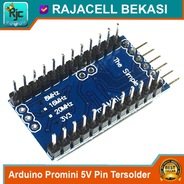 Jual Plc Arduinoo Promini V3 Atmega328 5V 3.3V Pro Mini R3 High Quality ...