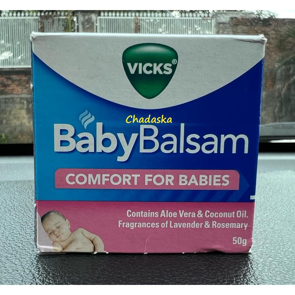 Jual Vicks Baby Balsam Untuk Batuk Pilek dan Memijat Bayi (50gr ...