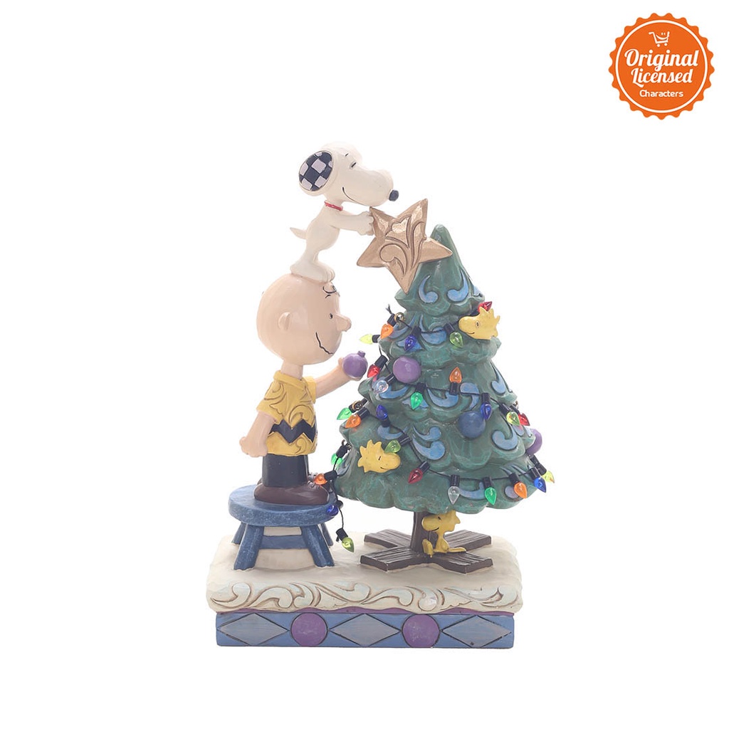 Jual Peanuts Charlie Brown & Snoopy Decorating Tree | Shopee Indonesia