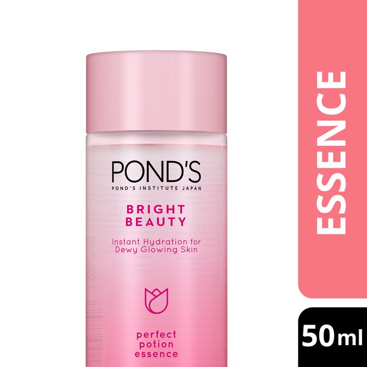 Jual Ponds 3In1 Essence + Toner Perfect Potion Bright Beauty Hyaluronic ...