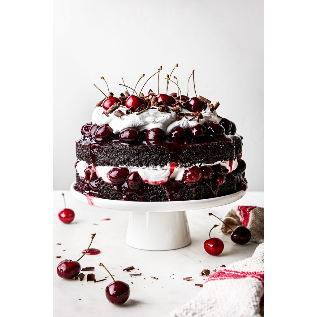 Jual FRUTANEIRA / DIANA Red Maraschino Cherries REPACK Plastik 5 10 25 ...