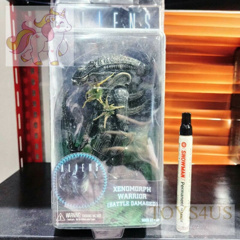 Jual Toys4Us - Mainan Neca Aliens xenomorph warriorBattle damaged ...