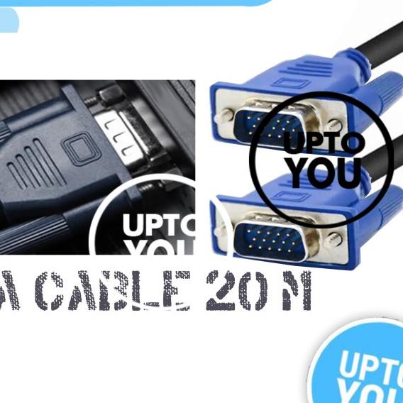 Jual Kabel VGA - Computer VGA Cable 20 m | Shopee Indonesia