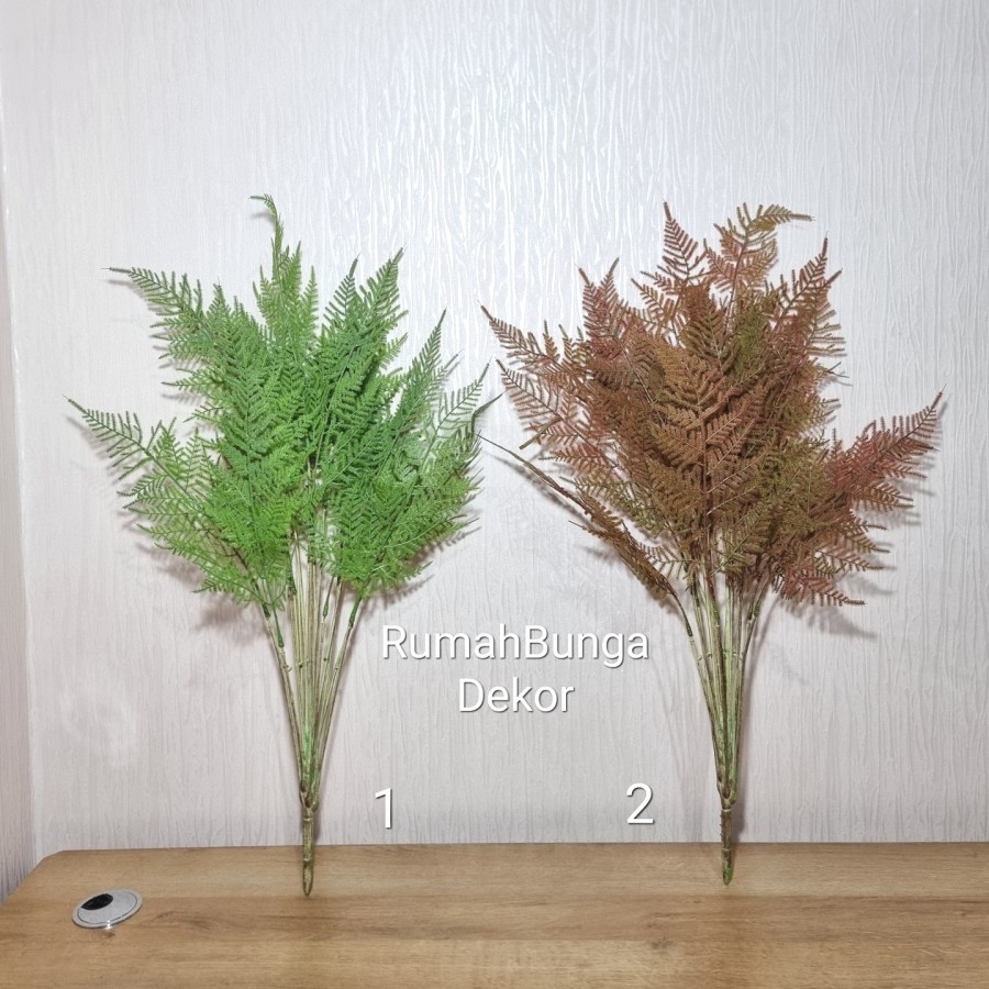 Jual Daun Pakis Leather Leaf Artificial ( Ada 2 Warna ) | Shopee Indonesia