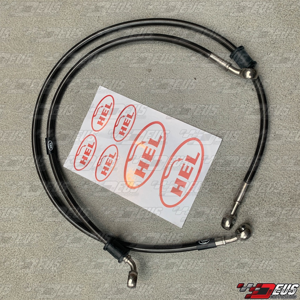 Jual Selang Rem Hel Performance Ninja 250 FI Old Non ABS ORIGINAL SET ...