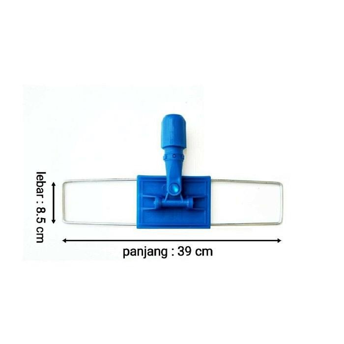 Jual Lobby Duster Kain Refill 40/60/80cm|Putih&Biru|Dust Mop Frame ...
