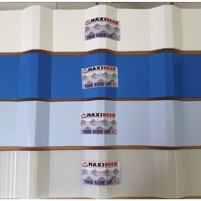 Jual Maxideck Atap U PVC Lebar effektif 87 cm panjang 7 meter ...
