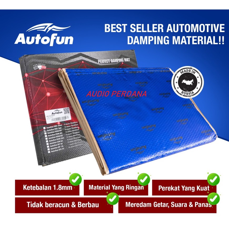 Jual PEREDAM GETAR-SUARA-PANAS MOBIL STP AUTOFUN BLUE MADE IN RUSIA ...