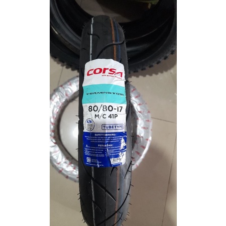 Jual Ban Motor CORSA TERMINATOR 80/80-17 Tube Type | Shopee Indonesia