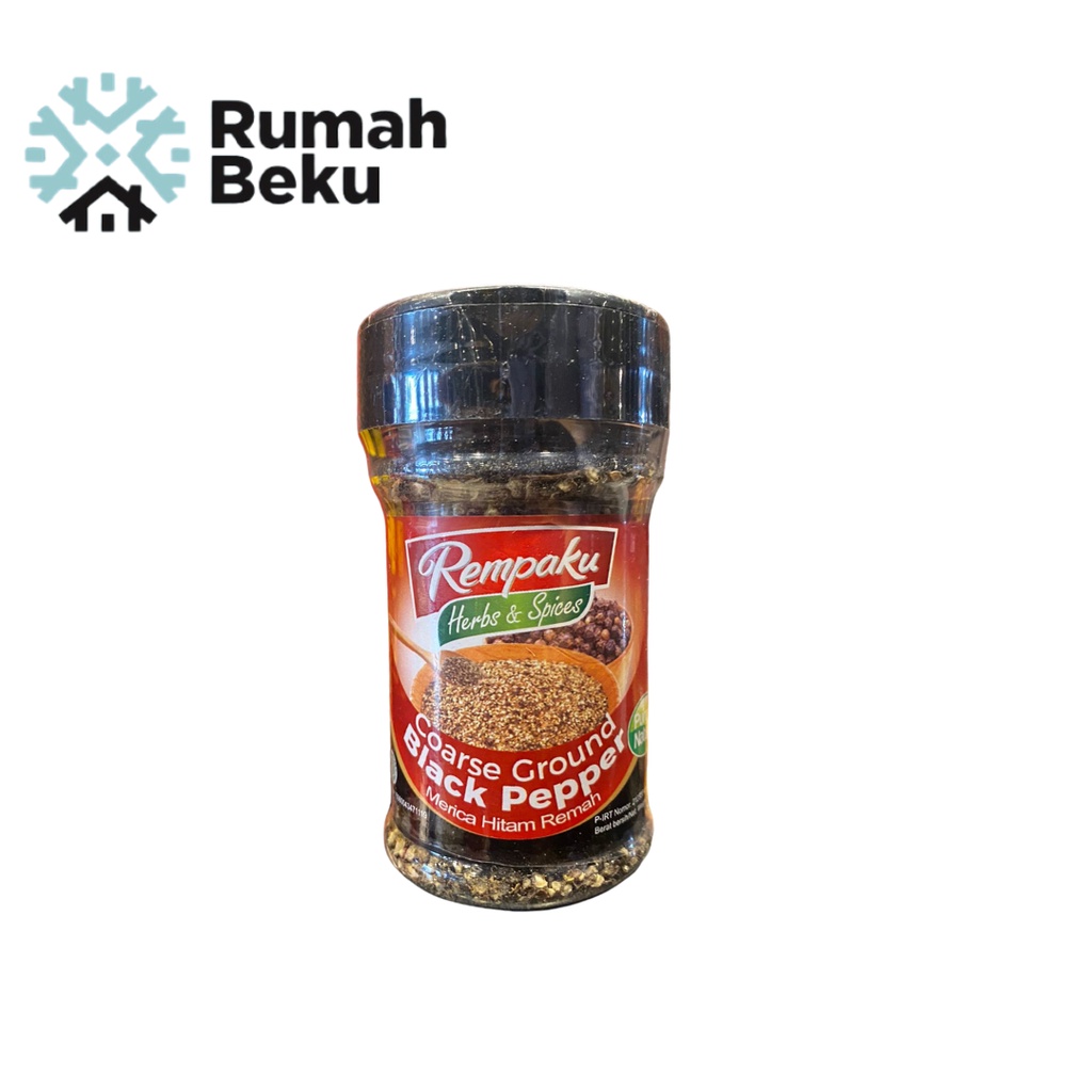 Jual Rempahku Herbs & Spices Black Pepper kasar 60gr | Shopee Indonesia