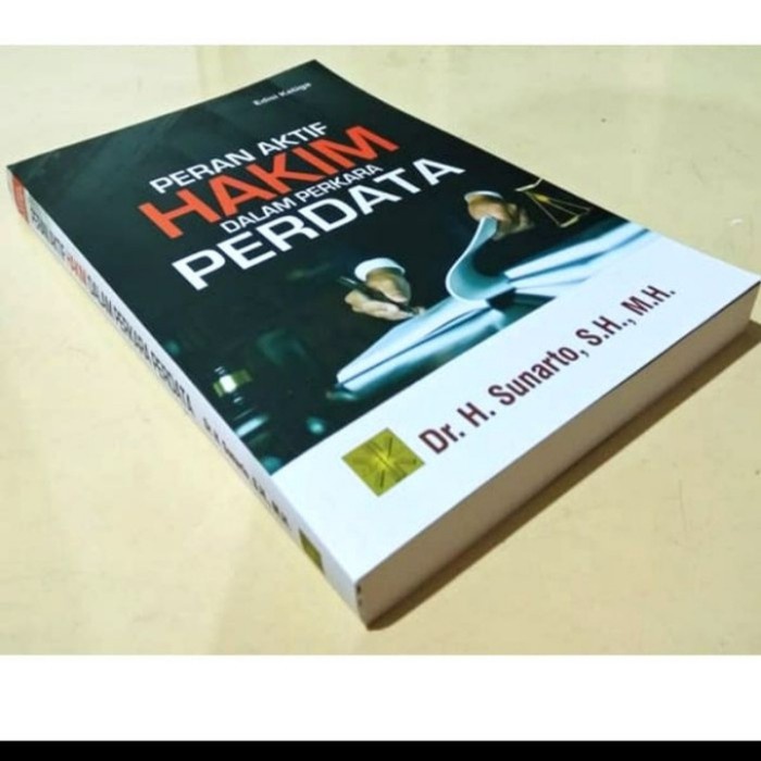 Jual Buku Hukum Buku Peran Aktif Hakim Dalam Perkara Perdata Original ...