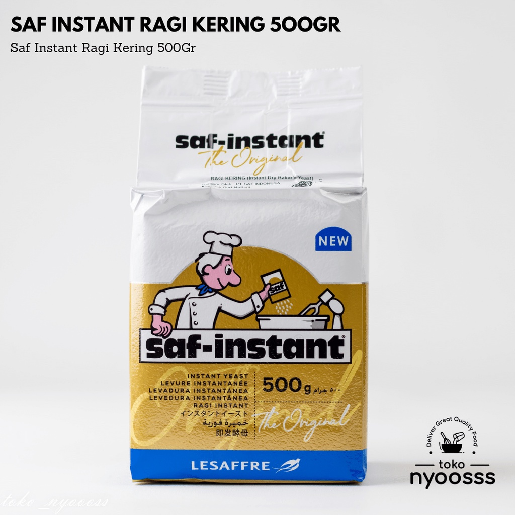 Jual SAF-Instant Ragi kering Saf-Instant Gold 500gr / Ragi Roti & Kue ...