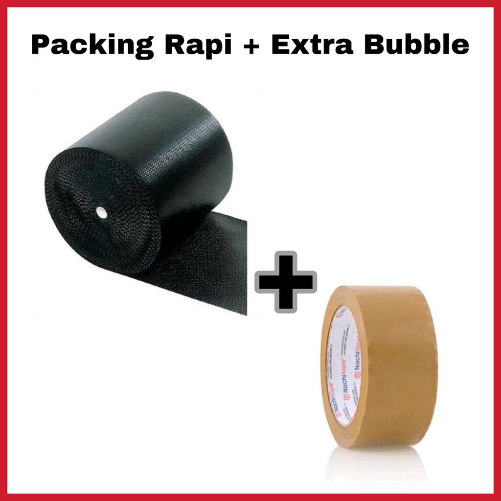 Jual Packing Rapi + Extra Bubble - Packing Aman (Silakan order lebih ...