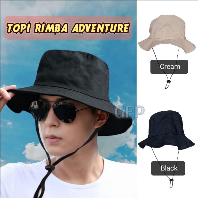 Jual TOPI RIMBA - Pilihan Warna dan Derang Tentara - Topi Camping ...