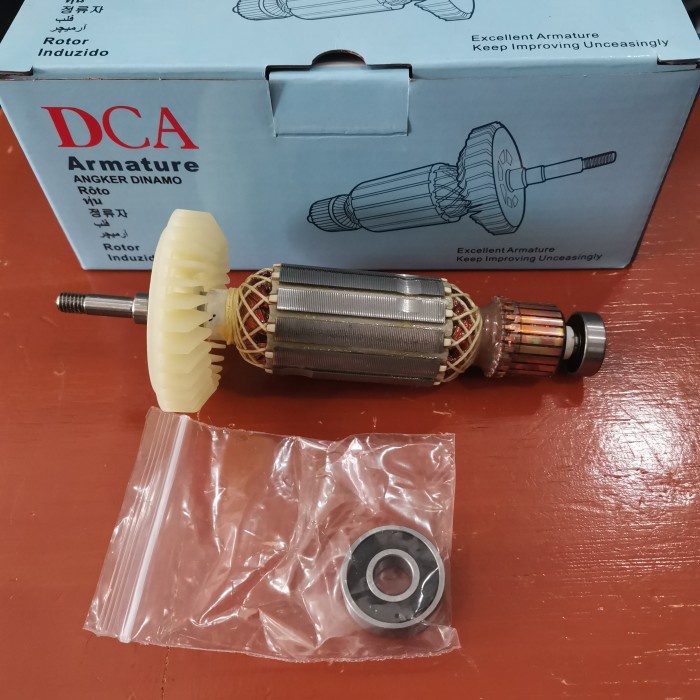 Jual DCA ARMATURE GURINDA MAKITA 9553NB 9554NB ANGKER MOTOR DINAMO ...