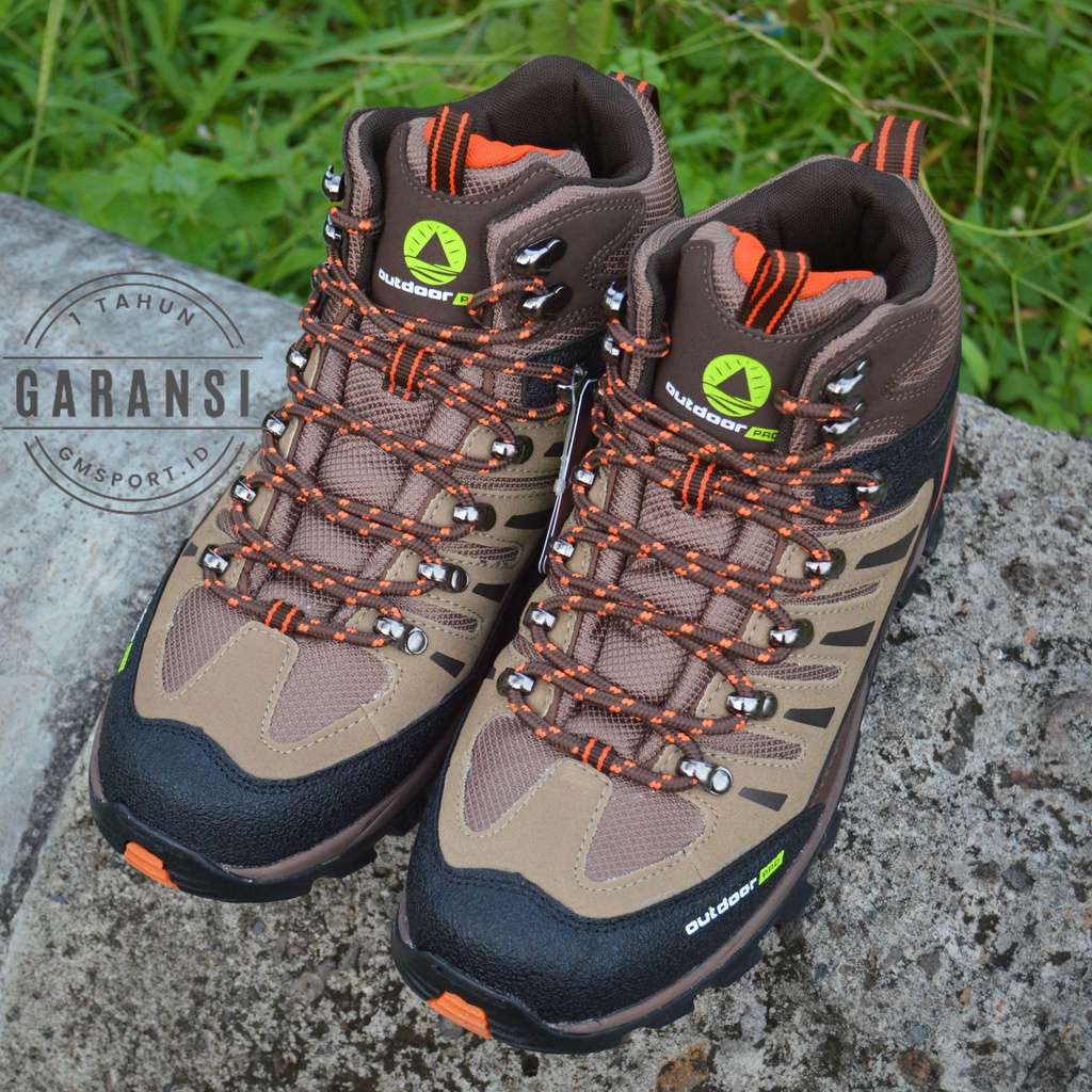 Jual Sepatu Gunung Outdoor Pro Lynk Warna Black Grey/Brown/Tosca ...