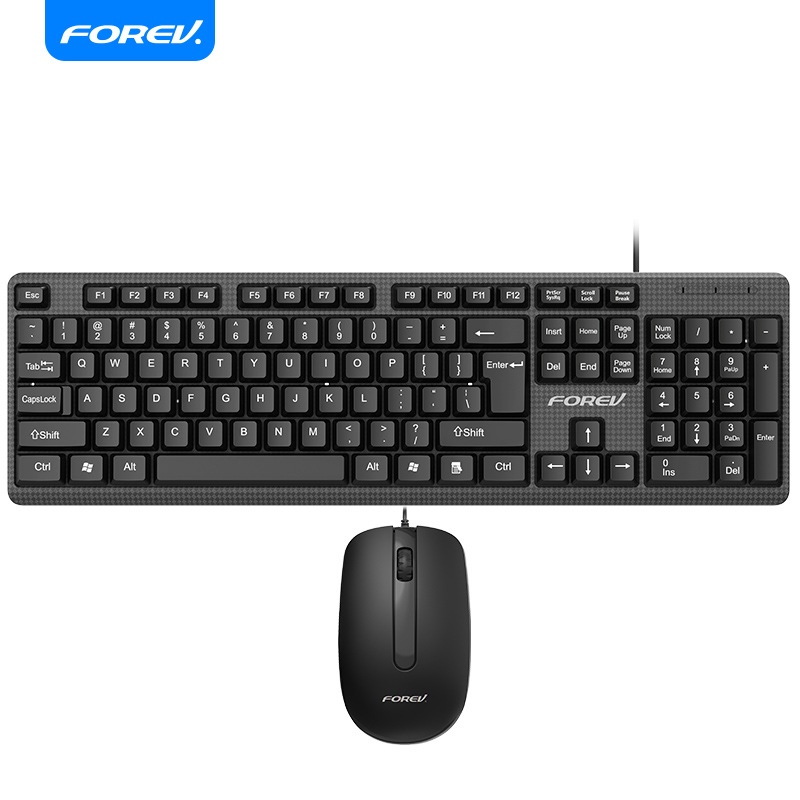Jual Keyboard + Mouse FOREV FV68 | Shopee Indonesia
