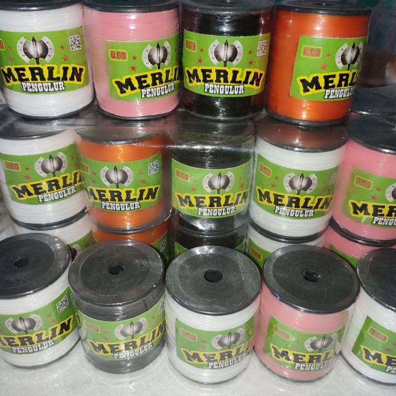 Jual KENUR MATOT SENAR MERLIN SIZE 050 & 060 PANJANG 2000 YARD | Shopee ...