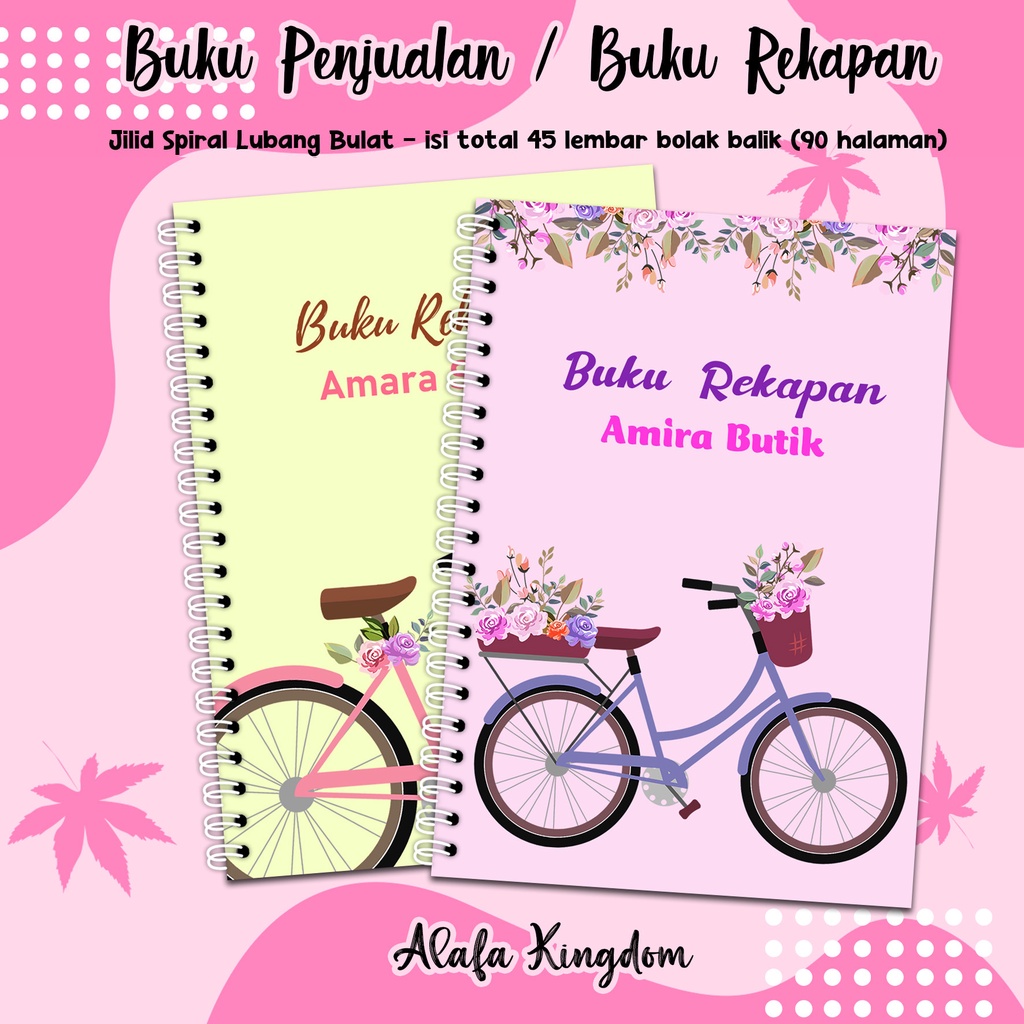 Jual Alafakingdom Buku Penjualan 011-012 Buku Rekapan / Buku Olshop ...