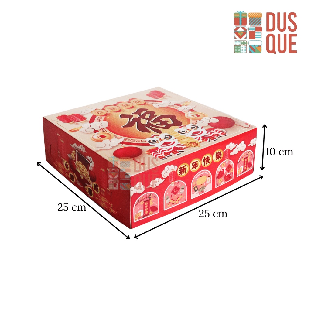 Jual ( 5PCS) KOTAK DUS BOX IMLEK 25x25x10cm / DUS IMLEK KEMBAR ...