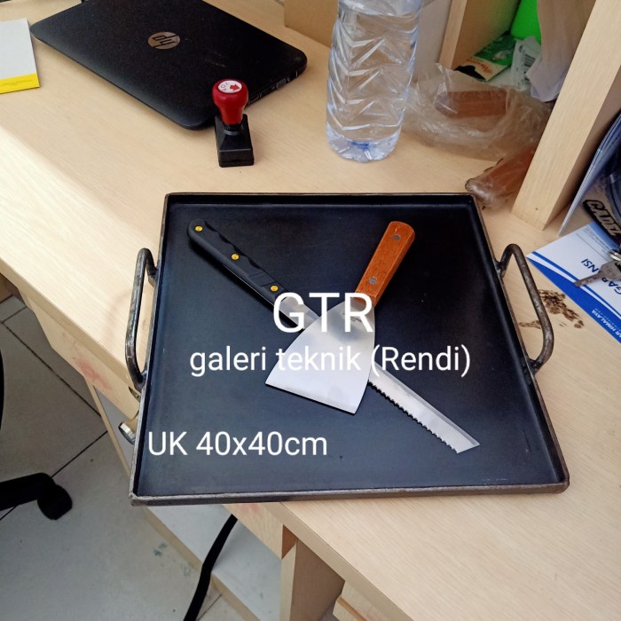 Jual wajan roti bakar kebab burger full list 40cm | Shopee Indonesia