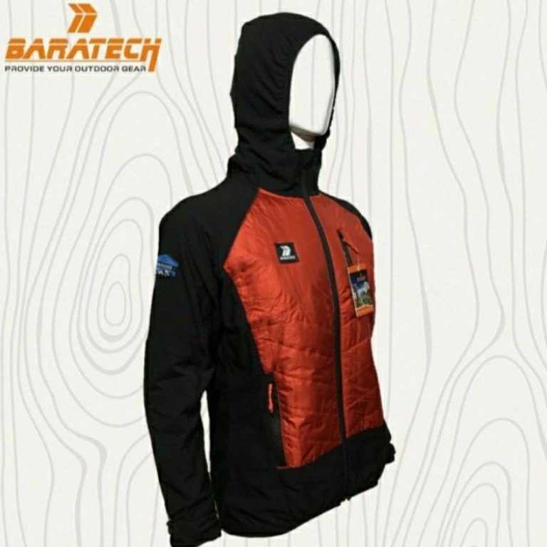 Jual Jaket Baratech Hybride Jaket Gunung Pria Wanita Hiking Adventure ...