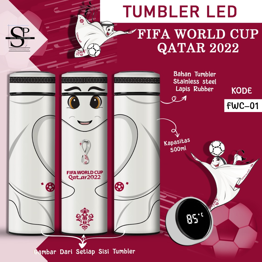 Jual Tumbler Botol Minum Qatar Piala Dunia 2022 Not Official Bukan ...