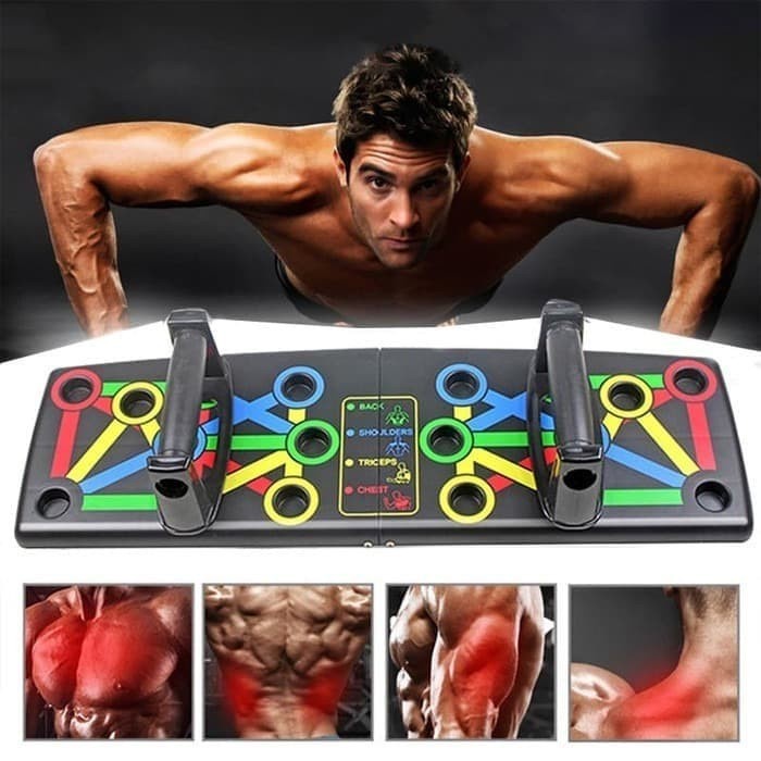 Jual Push Up Board Papan Pushup Support Training Gym Fitness Otot Build ...