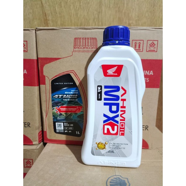 Jual OLI MPX 2 800ML 10W-30 API SI OLI MATIC KEMASAN BARU ORIGINAL BERKUALITAS | Shopee Indonesia