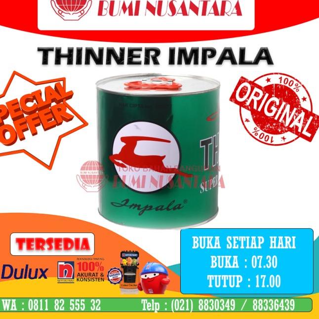 Jual Thiner Impala 5L Tiner Impala 5liter Impala 5 liter Thinner Impala 5L | Shopee Indonesia