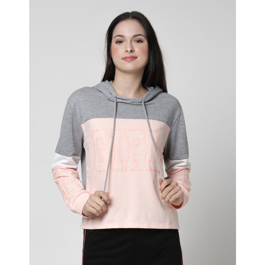 Jual Nevada Sweater Wanita Cut And Sew Best Girl Ever 114689045 ...