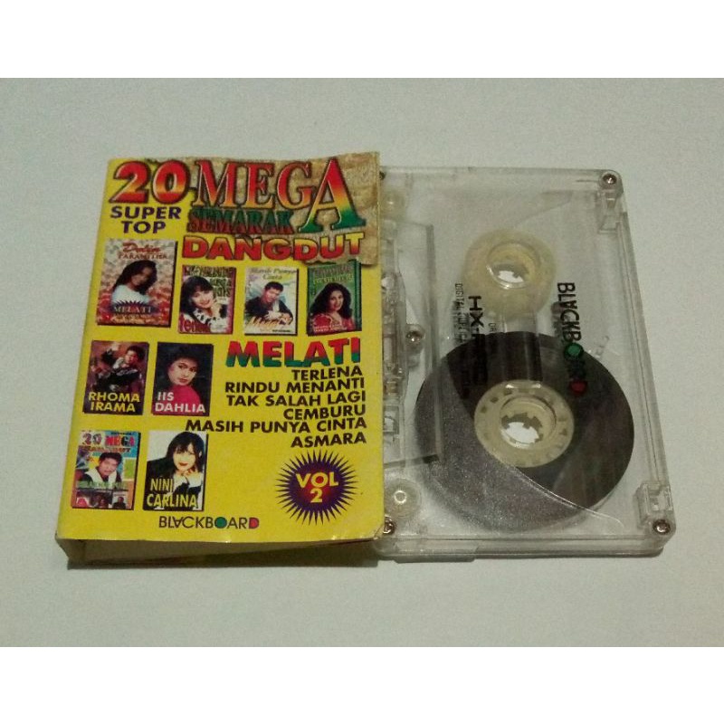 Jual kaset pita 20 MEGA SEMARAK DANGDUT | Shopee Indonesia