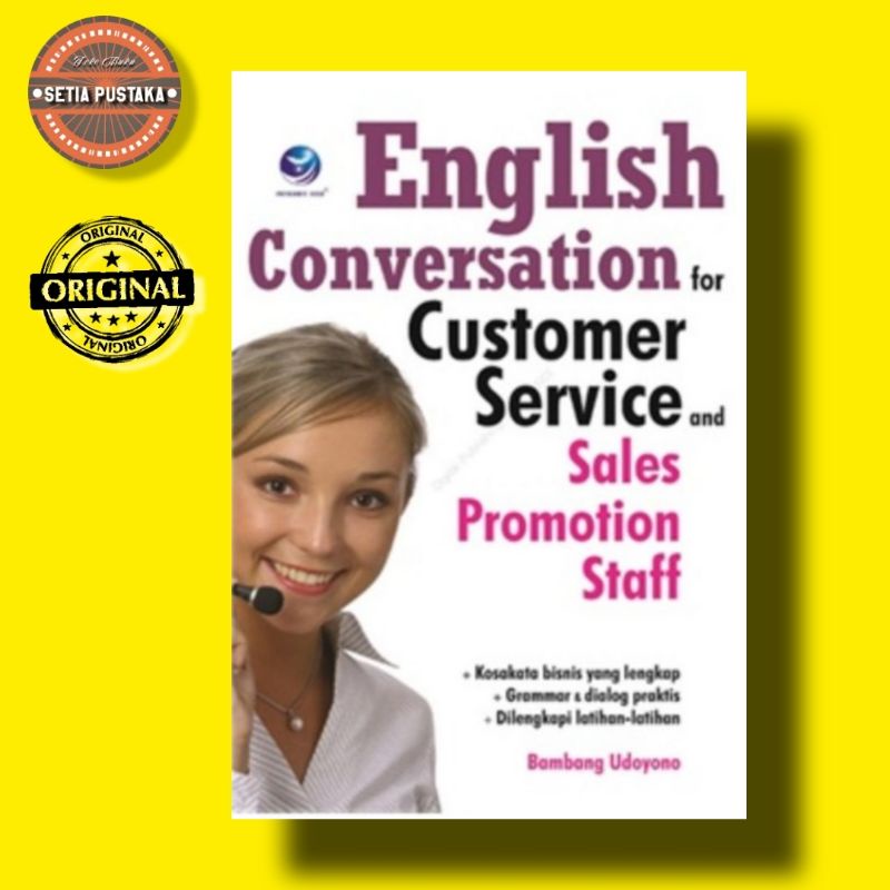 Jual English Conversation For Customer Service And Sales Promotion ...