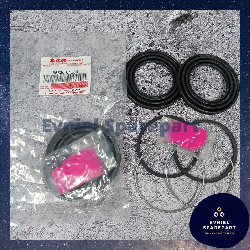Jual Caliper Kit Karet Seal Rem Cakram Depan APV (55830-61J00) | Shopee Indonesia