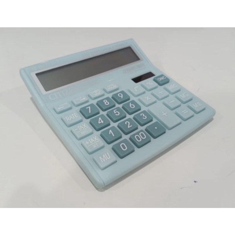 Jual CITIZEN CT 555C CHECK & CORRECT CALCULATOR - 12Digit Kalkulator ...