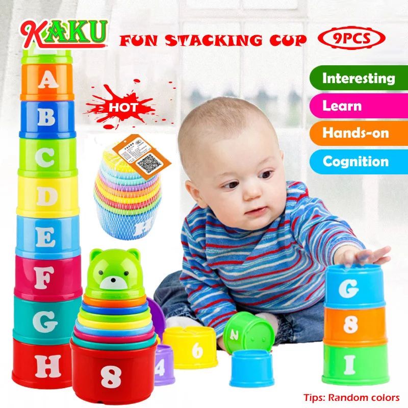 Jual MAINAN EDUKASI STACK CUP TOWER MAINAN STACK CUP SUSUN MAINAN ...
