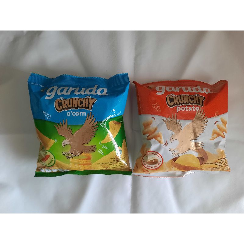 Jual Garuda crunchy potato 29 gr/ Garuda crunchy o'corn 35 gr | Shopee ...