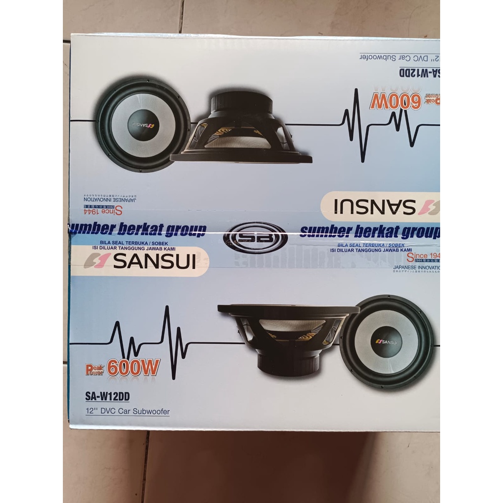 Jual Subwoofer Sansui 12 inch SA-W12DD | Shopee Indonesia