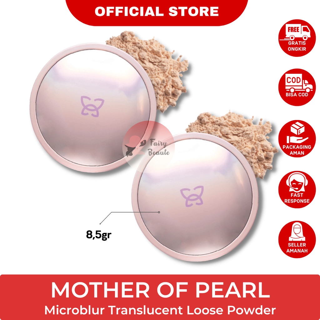 Jual MOP Mother Of Pearl - Microblur Translucent Loose Powder | Shopee ...