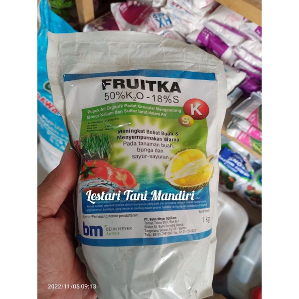 Jual Nutrisi Tanaman FRUITKA kemasan 1 kg | Shopee Indonesia