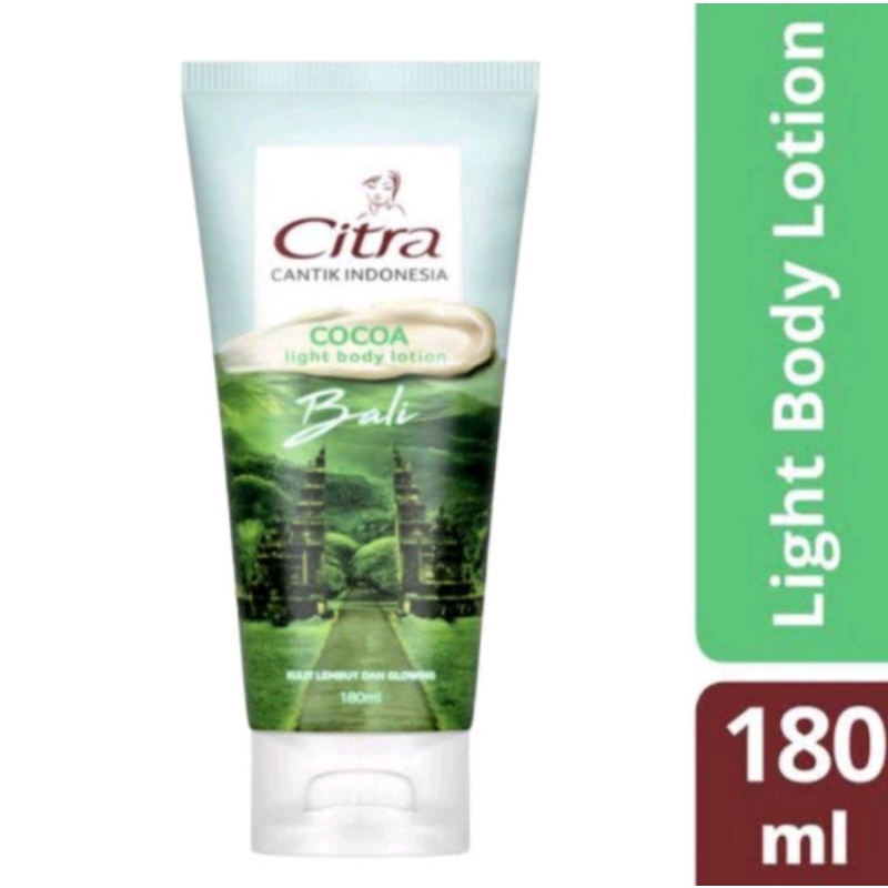 Jual Citra Cocoa Light Body Lotion { 180ml } | Shopee Indonesia