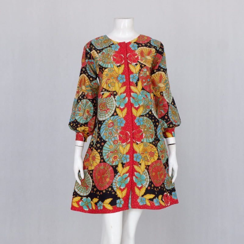 Jual TUNIK BATIK | DRESS BATIK MURAH | BATIK PEKALONGAN | BLUS BATIK ...