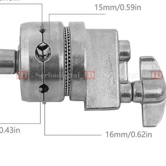 Jual COSTA Full Metal Grip Head / Engsel Boom Arm For C Stand, Light ...