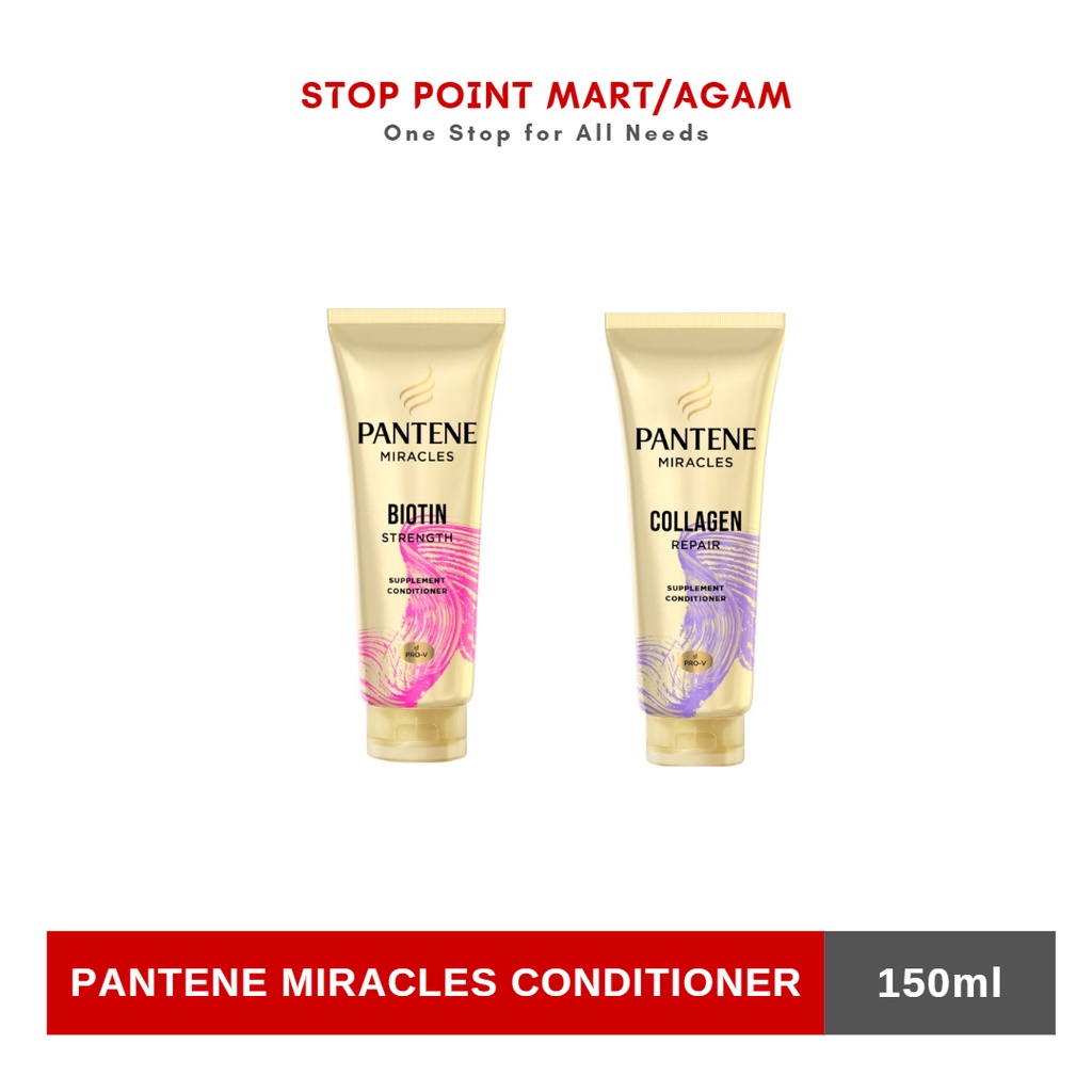 Jual Pantene Conditioner Miracles 150ml (All Variants) | Shopee Indonesia
